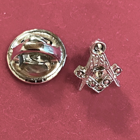 Accessories | Vintage Masonic Tac Pin Silver Tie Pin | Poshmark